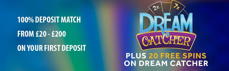 Genting Casino Signup Bonus up to £200 and 20 Free Spins